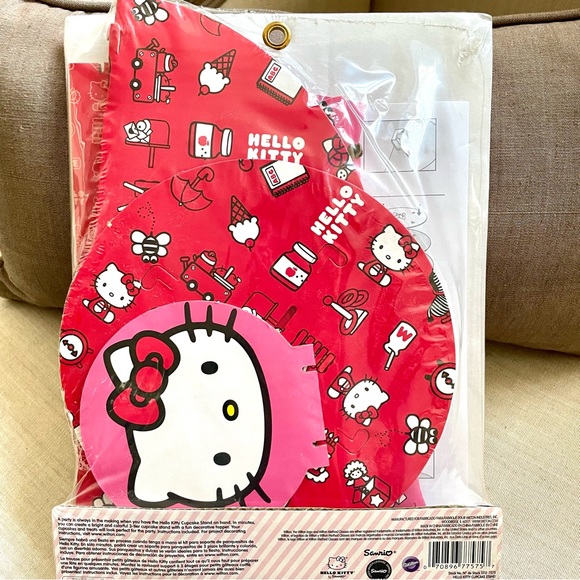 Hello Kitty | Dining | Hello Kitty Cupcake Cake Dessert Stand Party ...